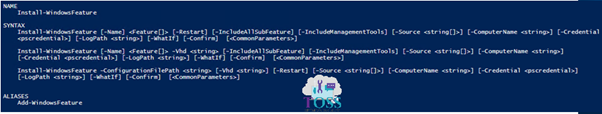 Installing Webserver Role Using Powershell Scripts Toss