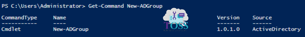 New Adgroup Powershell Script Command Toss 