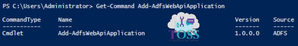 Add Adfswebapiapplication Adfs Powershell Toss