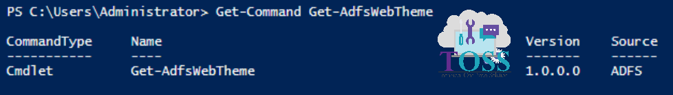 Get Adfswebtheme Adfs Powershell Cmdlet Toss 1007