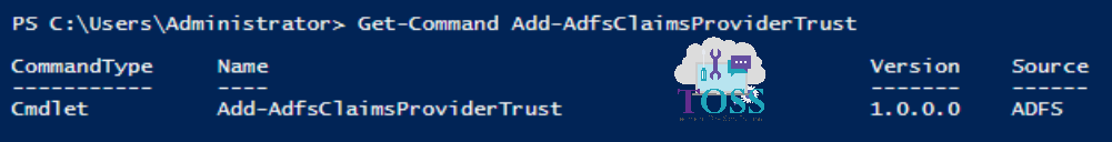 Add-AdfsClaimsProviderTrust ADFS PowerShell - TOSS