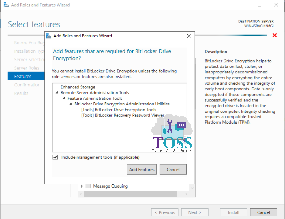 Bitlocker Powershell Module Installtion Cmdlet Toss