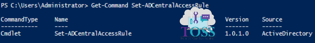 Set Adcentralaccessrule Powershell Cmdlet Toss