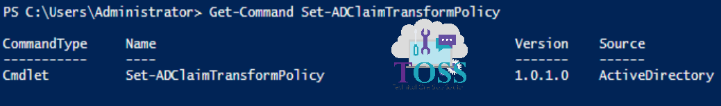 Set Adclaimtransformpolicy Powershell Cmdlet Toss