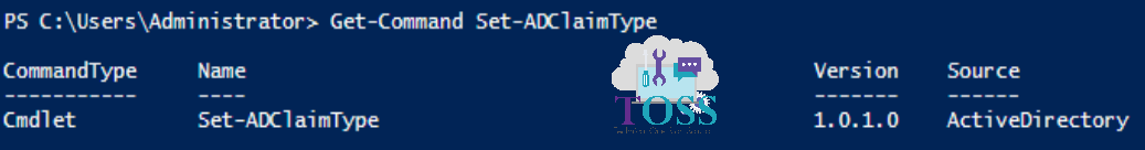 Set Adclaimtype Powershell Cmdlet Script Toss