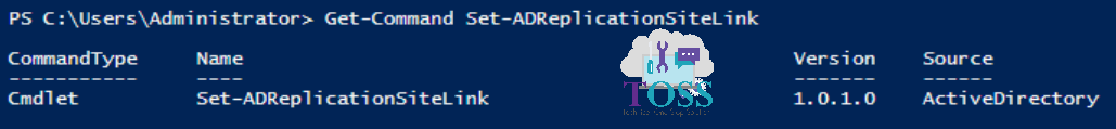 Set Adreplicationsitelink Powershell Cmdlet Toss 3270