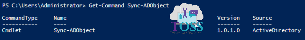 Sync Adobject Powershell Cmdlet Script Command Toss