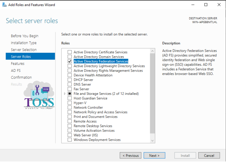 Adfs Active Directory Federation Services Powershell Toss 