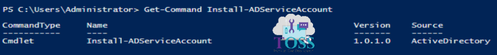 Install Adserviceaccount Powershell Script Toss