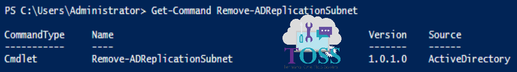 Remove Adreplicationsubnet Powershell Script Toss