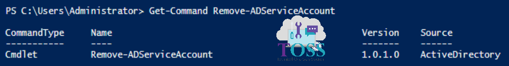 Remove-ADServiceAccount PowerShell Script - TOSS