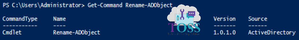 Rename Adobject Powershell Cmdlet Script Toss 