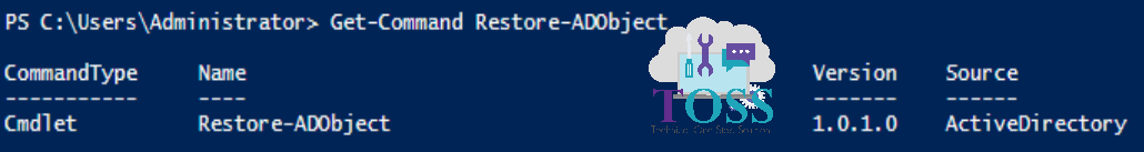 Restore Adobject Powershell Cmdlet Script Toss 