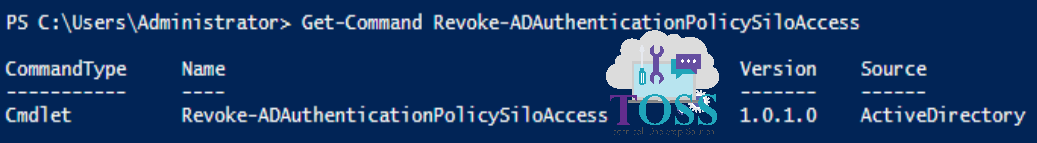 Revoke-ADAuthenticationPolicySiloAccess - TOSS