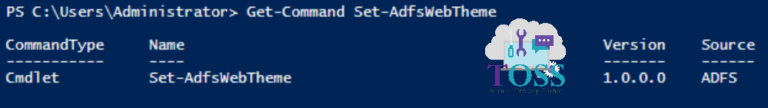 Set Adfswebtheme Adfs Powershell Cmdlet Toss 4508