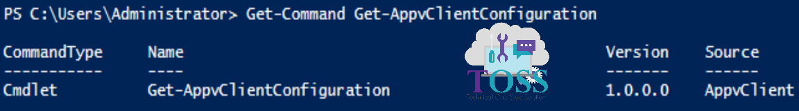 Get Appvclientconfiguration Powershell Cmdlet Toss