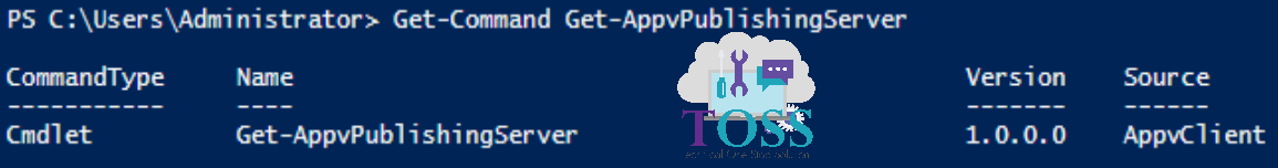 Get Appvpublishingserver Powershell Cmdlet Toss 7031
