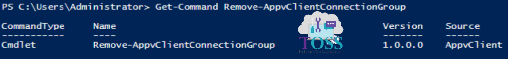 Remove-AppvClientConnectionGroup PowerShell - TOSS