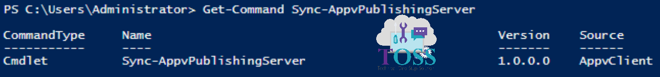 Sync-AppvPublishingServer PowerShell Cmdlet - TOSS