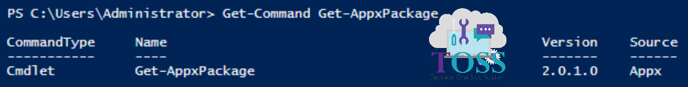 Get Appxpackage Powershell Cmdlet Script Toss