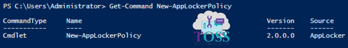 New-AppLockerPolicy PowerShell Cmdlet Script - TOSS