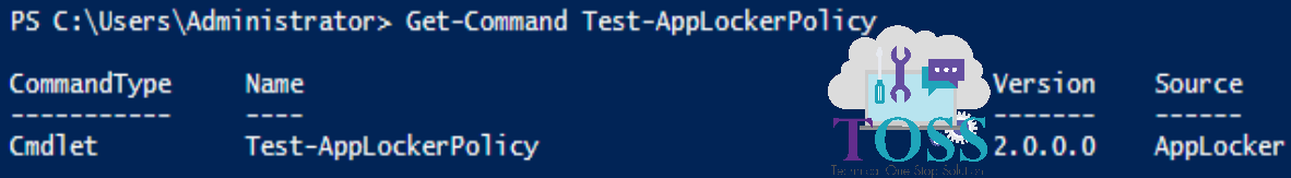 Test Applockerpolicy Powershell Cmdlet Script Toss