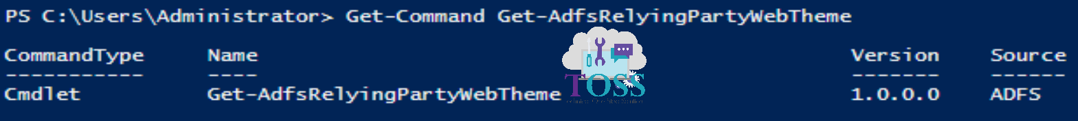 Get Adfsrelyingpartywebtheme Adfs Powershell Toss