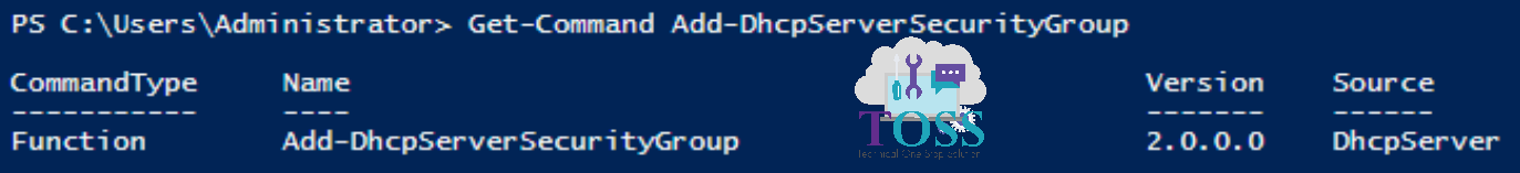 Add Dhcpserversecuritygroup Powershell Toss