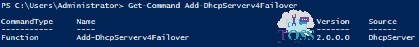 Add Dhcpserverv4failover Powershell Cmdlet Toss