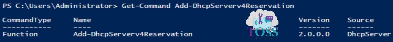 Add Dhcpserverv4reservation Powershell Toss