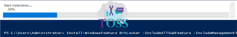 BitLocker PowerShell Module Installtion Cmdlet - TOSS