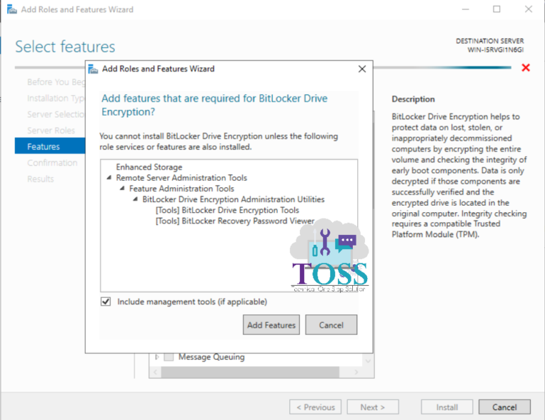 Bitlocker Powershell Module Installtion Cmdlet Toss