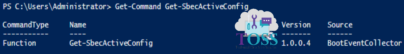 Get Sbecactiveconfig Powershell Cmdlet Script Toss 