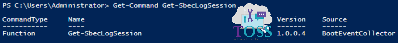 Get Sbeclogsession Powershell Cmdlet Script Toss 
