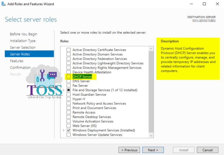 Dhcpserver Module Powershell Cmdlet Commands Toss
