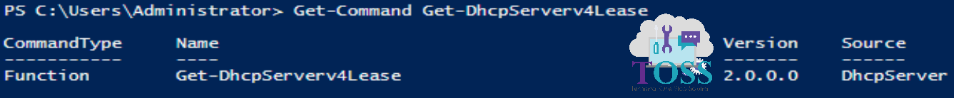 Get-DhcpServerv4Lease PowerShell Cmdlet - TOSS
