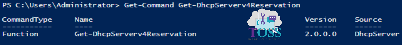 Get-DhcpServerv4Reservation PowerShell - TOSS
