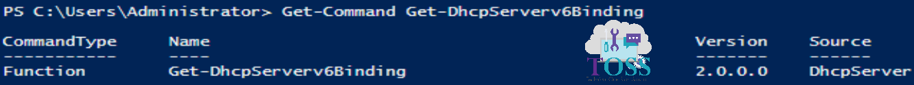 Get Dhcpserverv6binding Powershell Cmdlet Toss