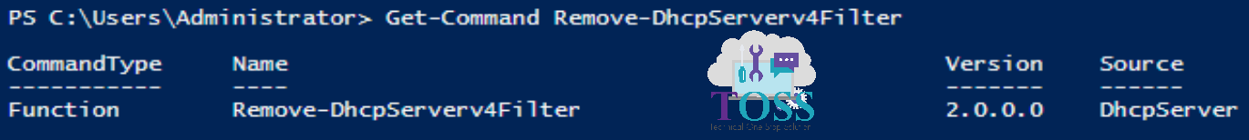 Remove Dhcpserverv4filter Powershell Cmdlet Toss