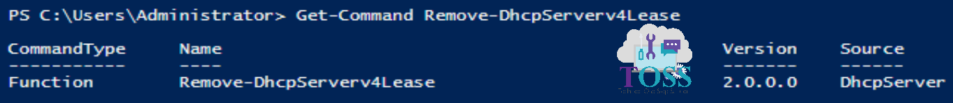 Remove-DhcpServerv4Lease PowerShell Cmdlet- TOSS