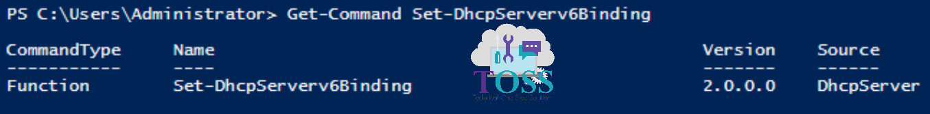 Set Dhcpserverv6binding Powershell Cmdlets Toss 4472