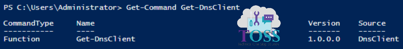 Get Dnsclient Powershell Cmdlets Toss 8604