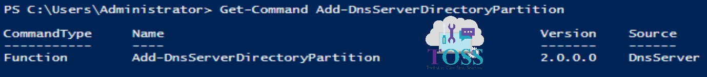 Add Dnsserverdirectorypartition Powershell Cmdlets Toss