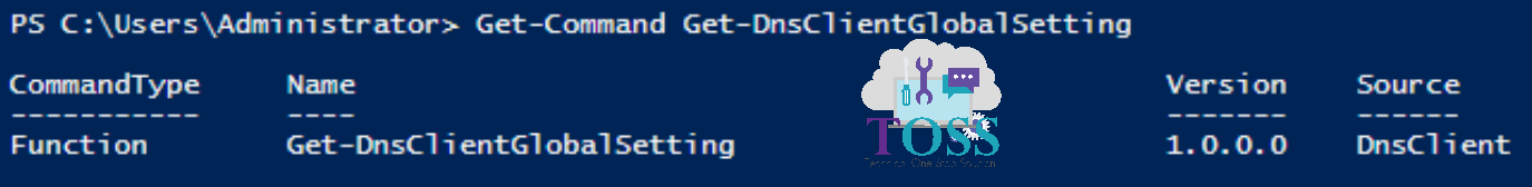 Get Dnsclientglobalsetting Powershell Cmdlets Toss 7144