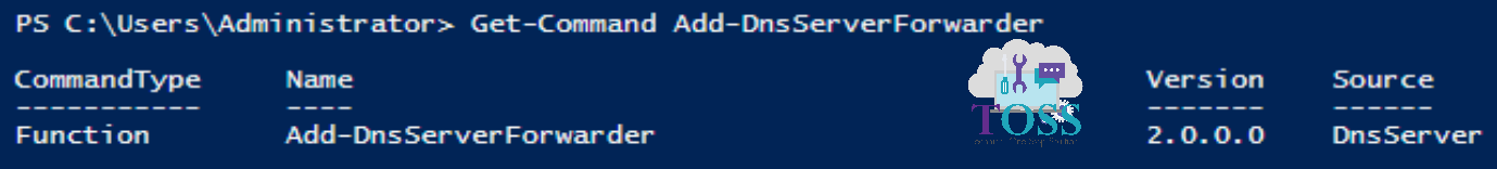 Add Dnsserverforwarder Powershell Cmdlets Toss