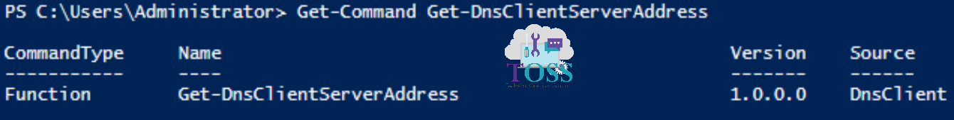 Get Dnsclientserveraddress Powershell Cmdlets Toss