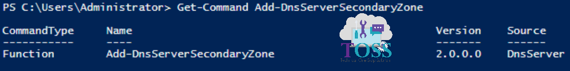 Add Dnsserversecondaryzone Powershell Cmdlets Toss