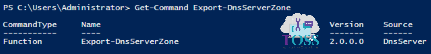 Export Dnsserverzone Powershell Cmdlets Toss
