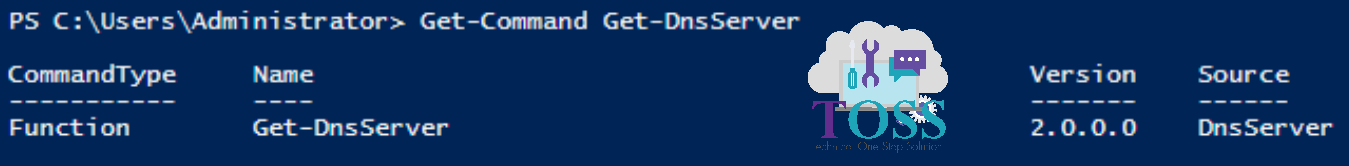 Get Dnsserver Powershell Cmdlets Toss 9841