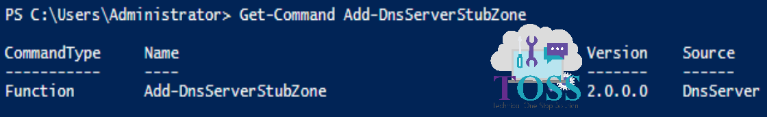 Add Dnsserverstubzone Powershell Cmdlets Toss